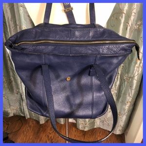 Halogen | Bags | Deep Blue 2piece Halogen Bag | Poshmark